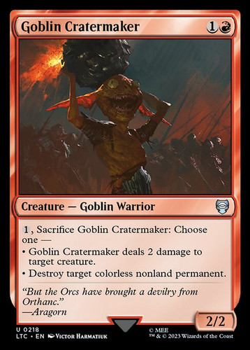 Goblin Cratermaker | Aravasta