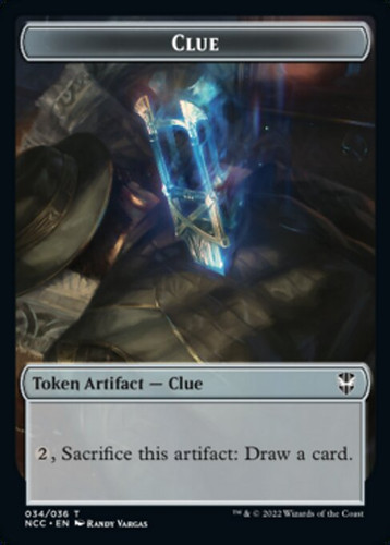 Clue Token // Elemental Token (4/4) | Aravasta