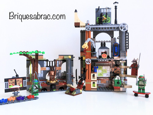 LEGO ® Ninja Turtles 79103 Turtle Lair Attack | briquesabrac