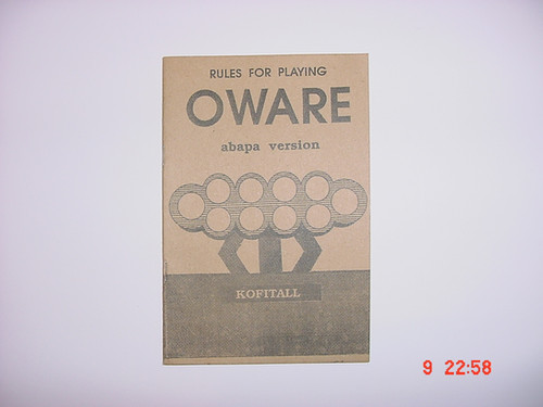 Rules For Playing Oware (Abapa Version) | The Oware Society