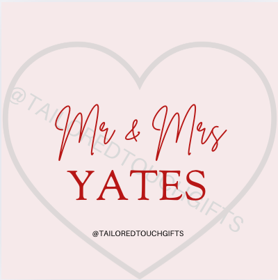 Personalised Heart Shaped Drinks Toppers -pink & red heart x15 ...