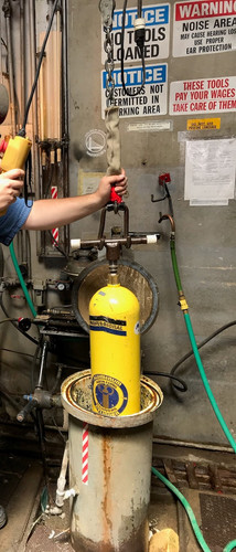 Tank hydrostatic test | powatersports