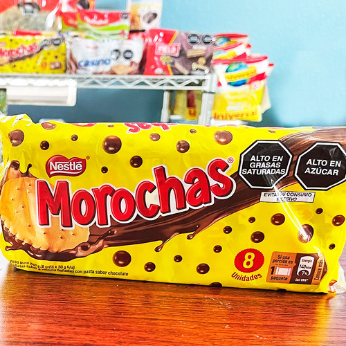Nestle Morochas Cookies with Chocolate Coating (Pack of 8) - 8.4 oz ...