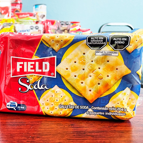 Field Galletas de Soda (Soda Crackers) (Pack of 6) - 7.1 oz / 204 g ...