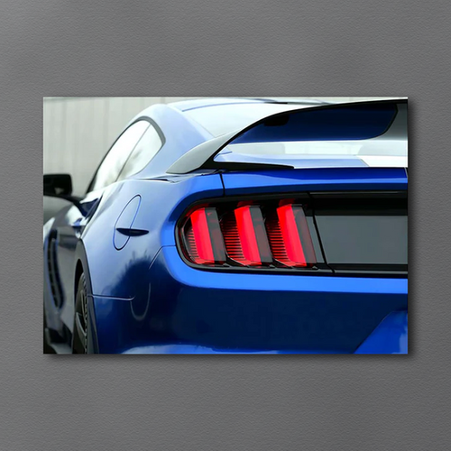 Shelby Mustang GT350R Neon Poster | Backlight