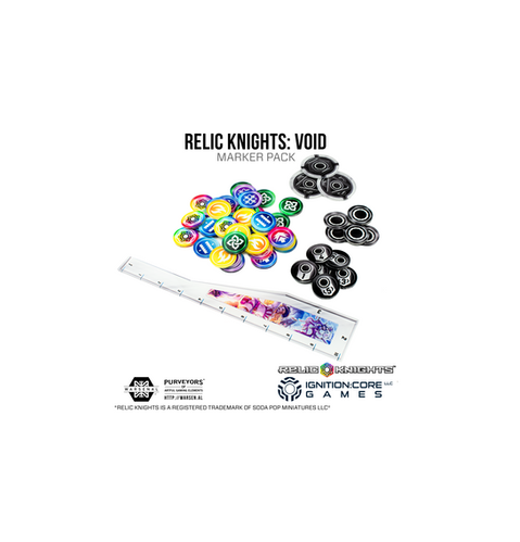 Relic Knights Acrylic Tokens Void Set | Ignition Core Games