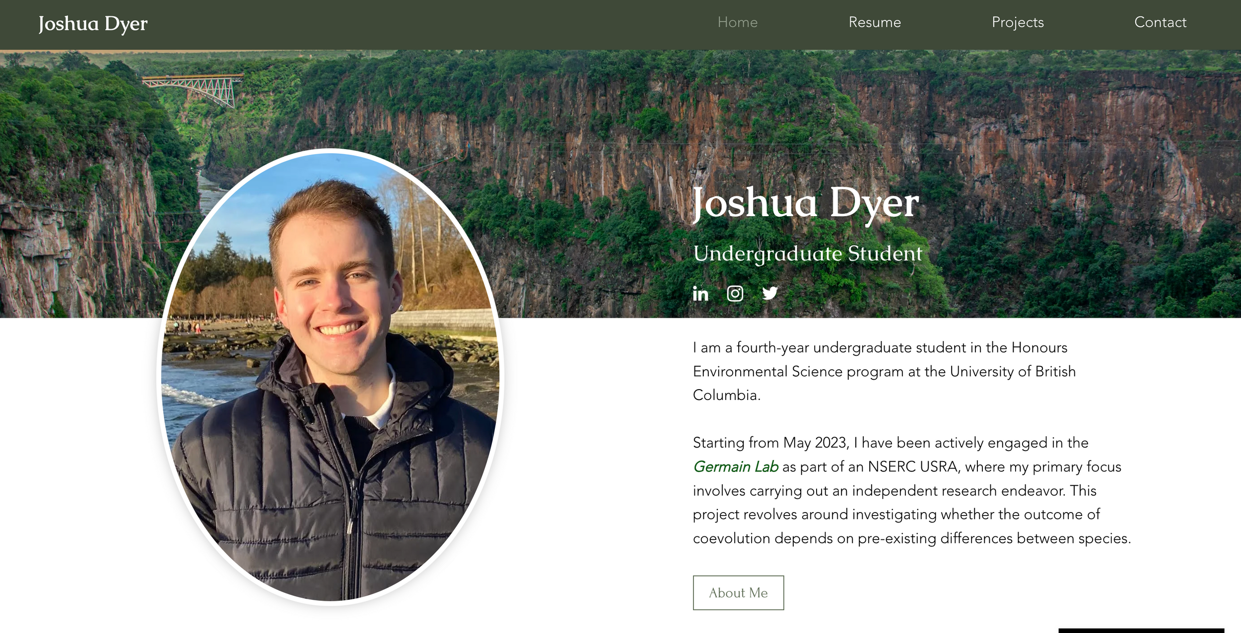 Research Projects | Joshua Dyer