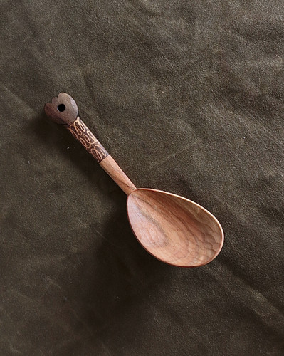 Wooden Server Spoon - Uda Masashi | two persimmons