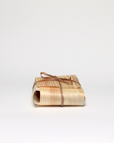 Kyogi Wooden Wrapper | two persimmons