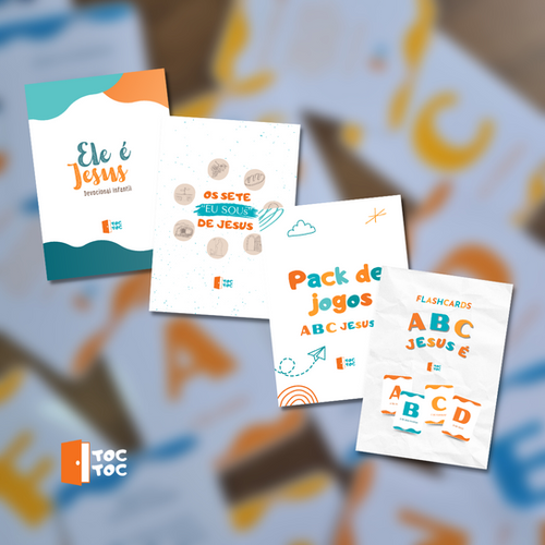 COMBO COLEÇÃO JESUS É - produto digital | Toc Toc