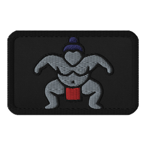 Sumo Wrestling Vintage Sumo Wrestler Retro Sumo Embroidered patches ...