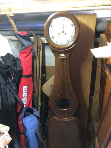 1847 Antique Swedish Mora Grandfather Clock | Eric's Clocks