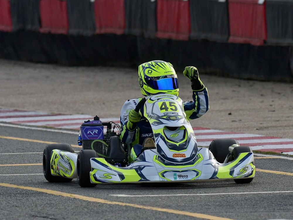 Noah Wolfe becomes 2022 Mini Max Champion in the British Kart Championships