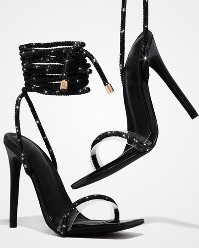 LOA BLACK HEELS | Single Fabstarz