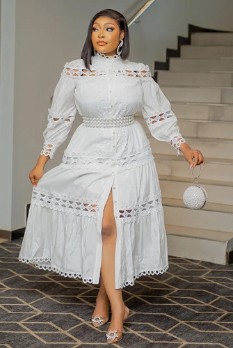 LALA WHITE DRESS | Single Fabstarz