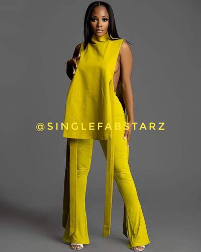 SIANDA YELLOW SET | Single Fabstarz