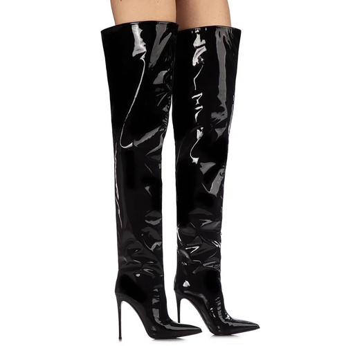 SIA BLACK BOOTS | Single Fabstarz