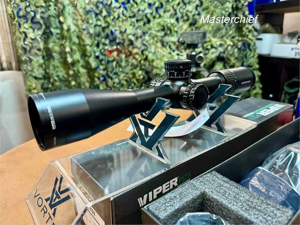 Vortex VIPER® PST™ GEN II 3-15X44 FFP EBR-7C (MRAD) Reticle | 30mm Tube ...