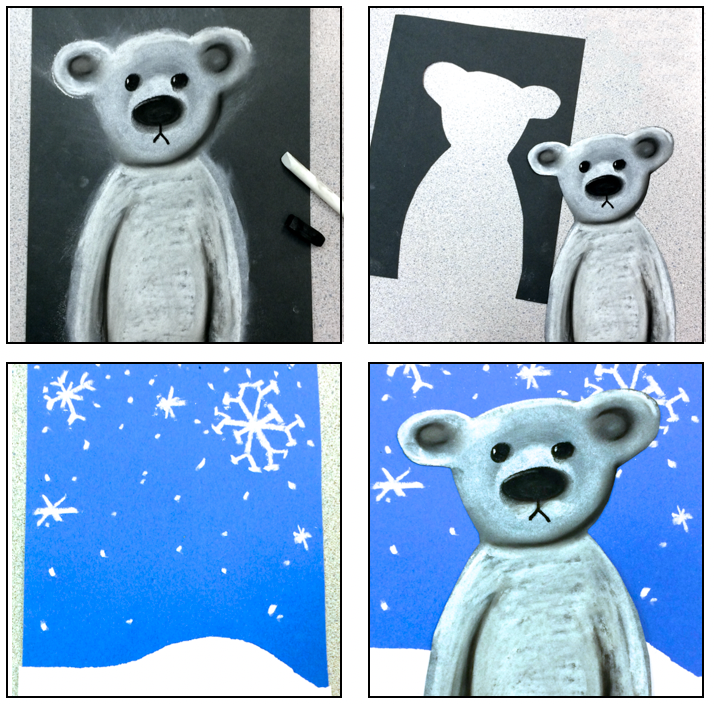Directed Drawing Polar Bear