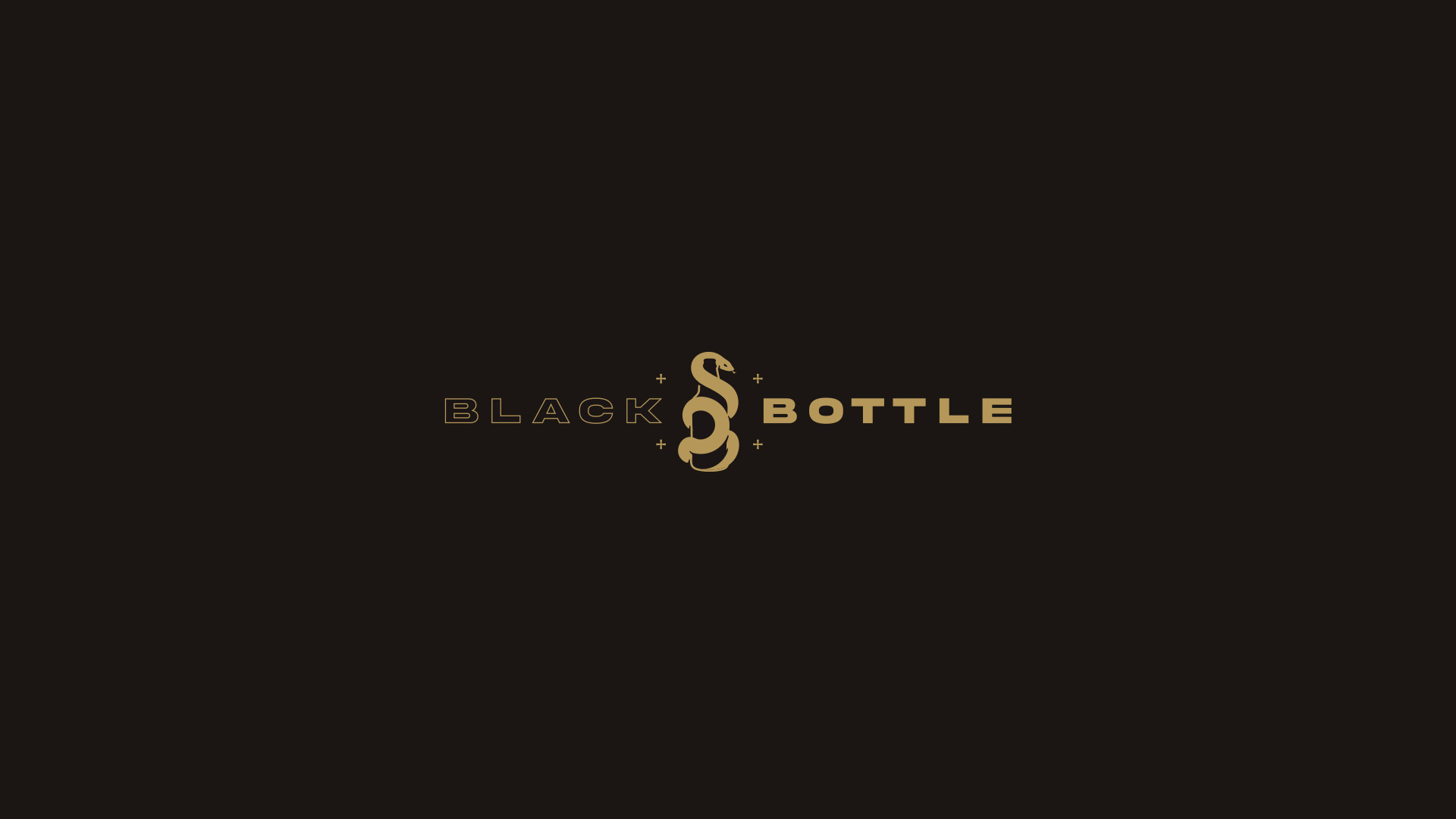 Black Bottle // Alcoholic beverage design for beers, wines, spirits and ...