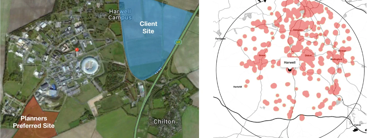 Harwell Site Expansion | Impact Data Metrics