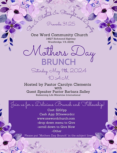 Events | One Word Church