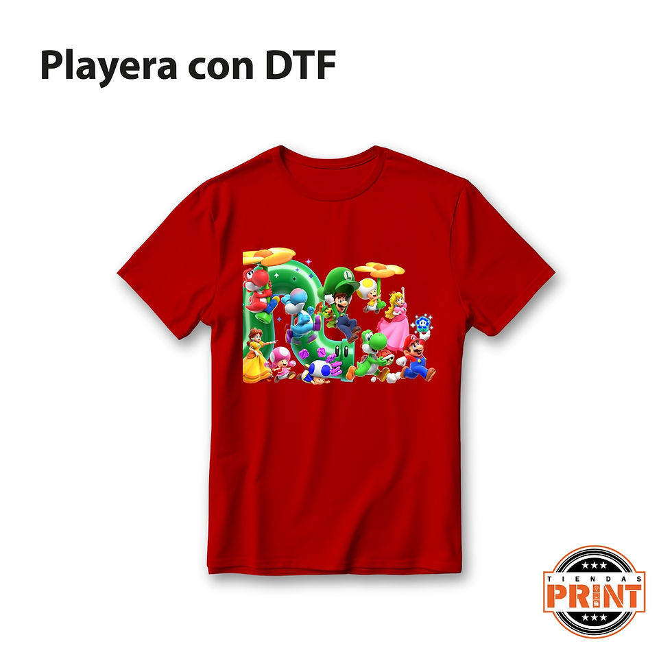 Camiseta DTF pieza | tiendasprint