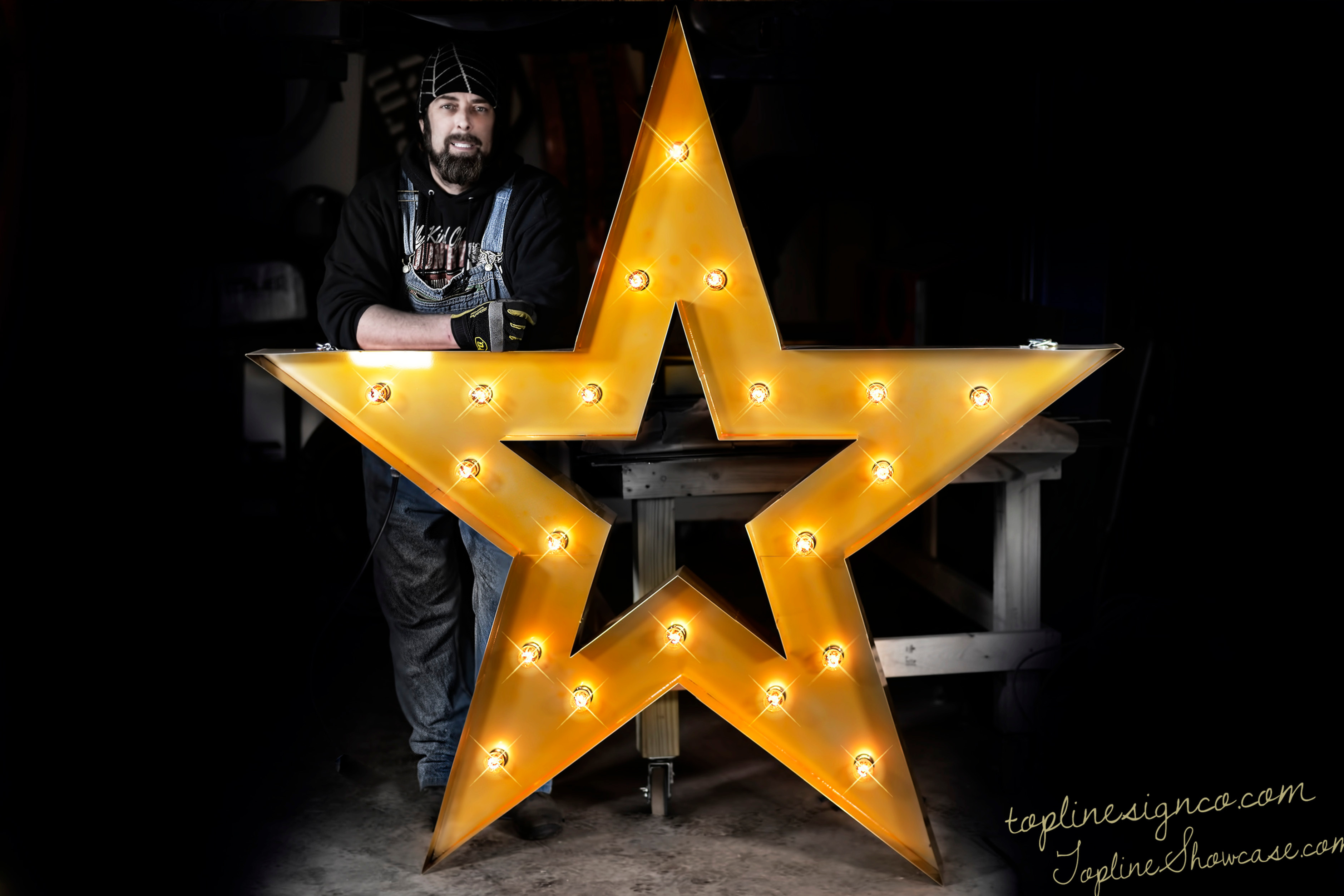 Custom Sign Finish Examples