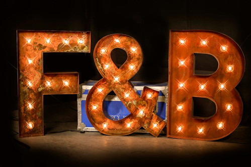 Individual Marquee Letter Signs | Custom Wedding Gift Idea