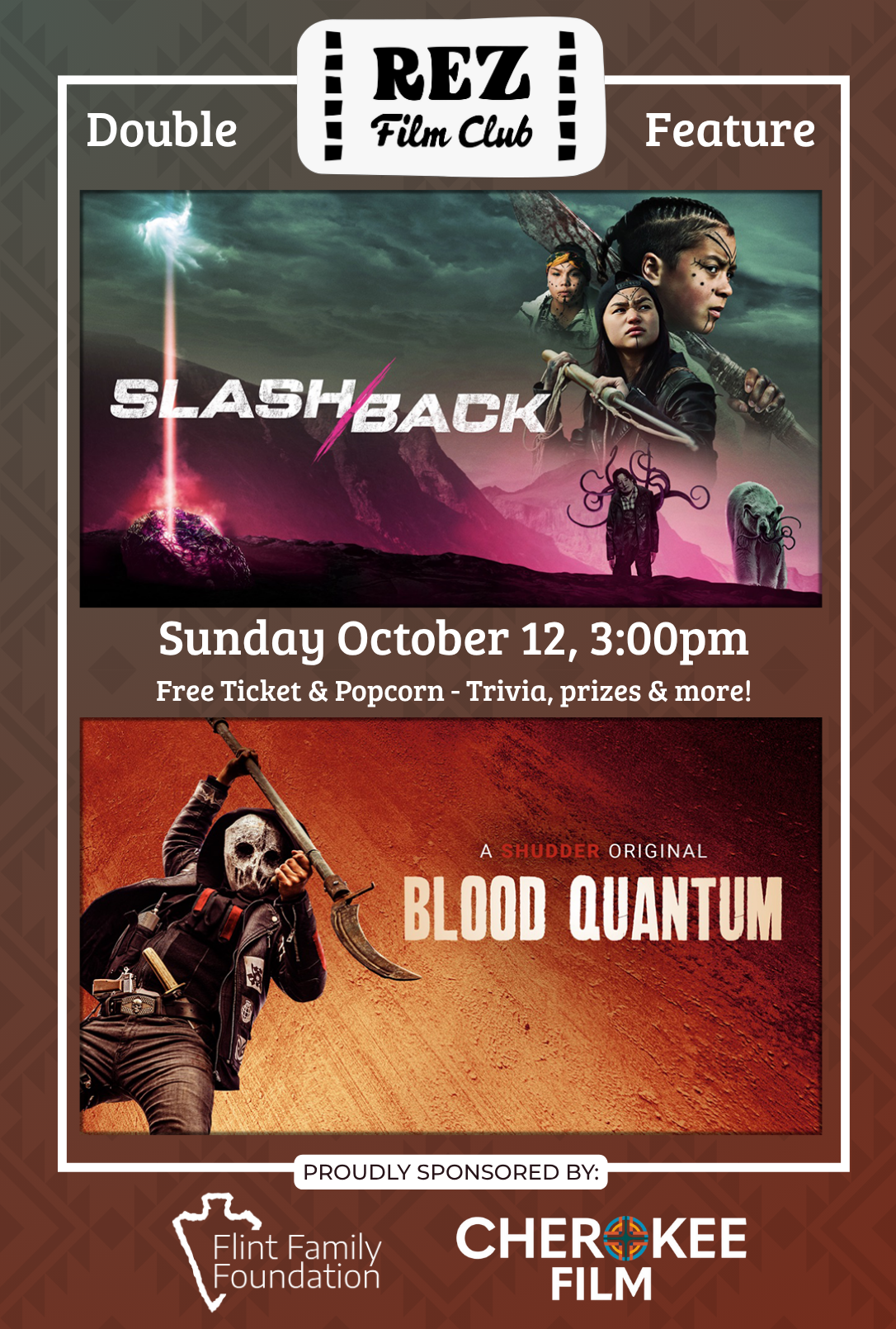 Native Horror Double Feature presented by Rez Film Club