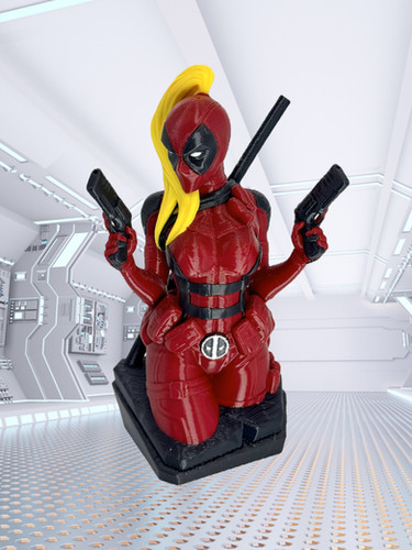 Lady Deadpool | Dammit Darryl Design