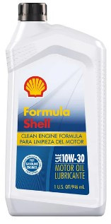 Formula Shell 10W-30 Motor Oil, 1 Quart | Roundabout