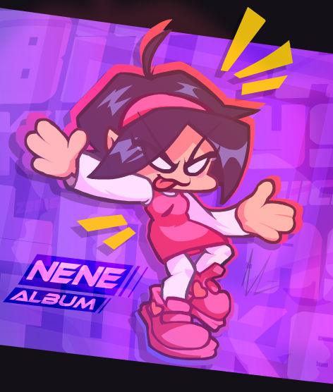 Nene fanmade album art | Friday Night Fansite