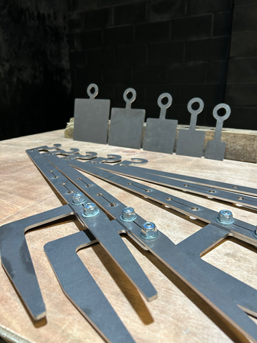 Rimfire Square Target Kit | The Steel Target Co