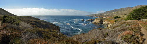 Granite Point Trail near Point Lobos, CA | panorama-store
