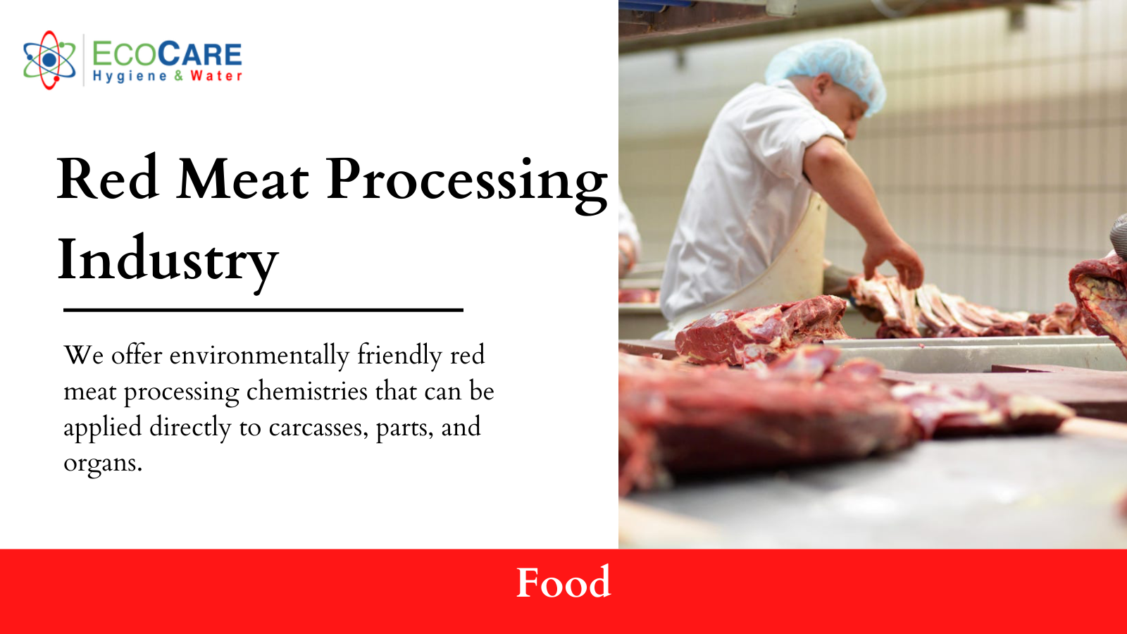Red Meat Processing Industry | EcoCare Technologies