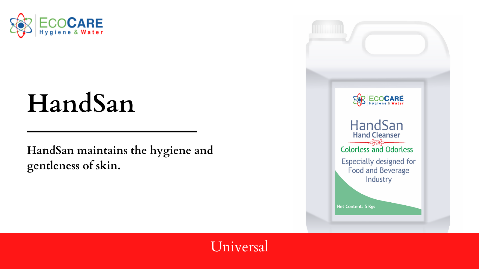 Hand San | EcoCare site