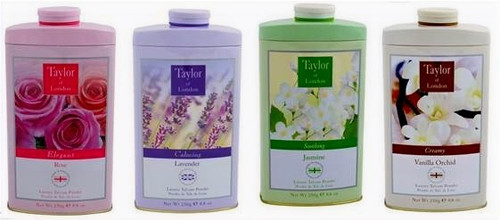 TAYLOR OF LONDON LUXURY TALCUM POWDER 250g | rmb-fragrances