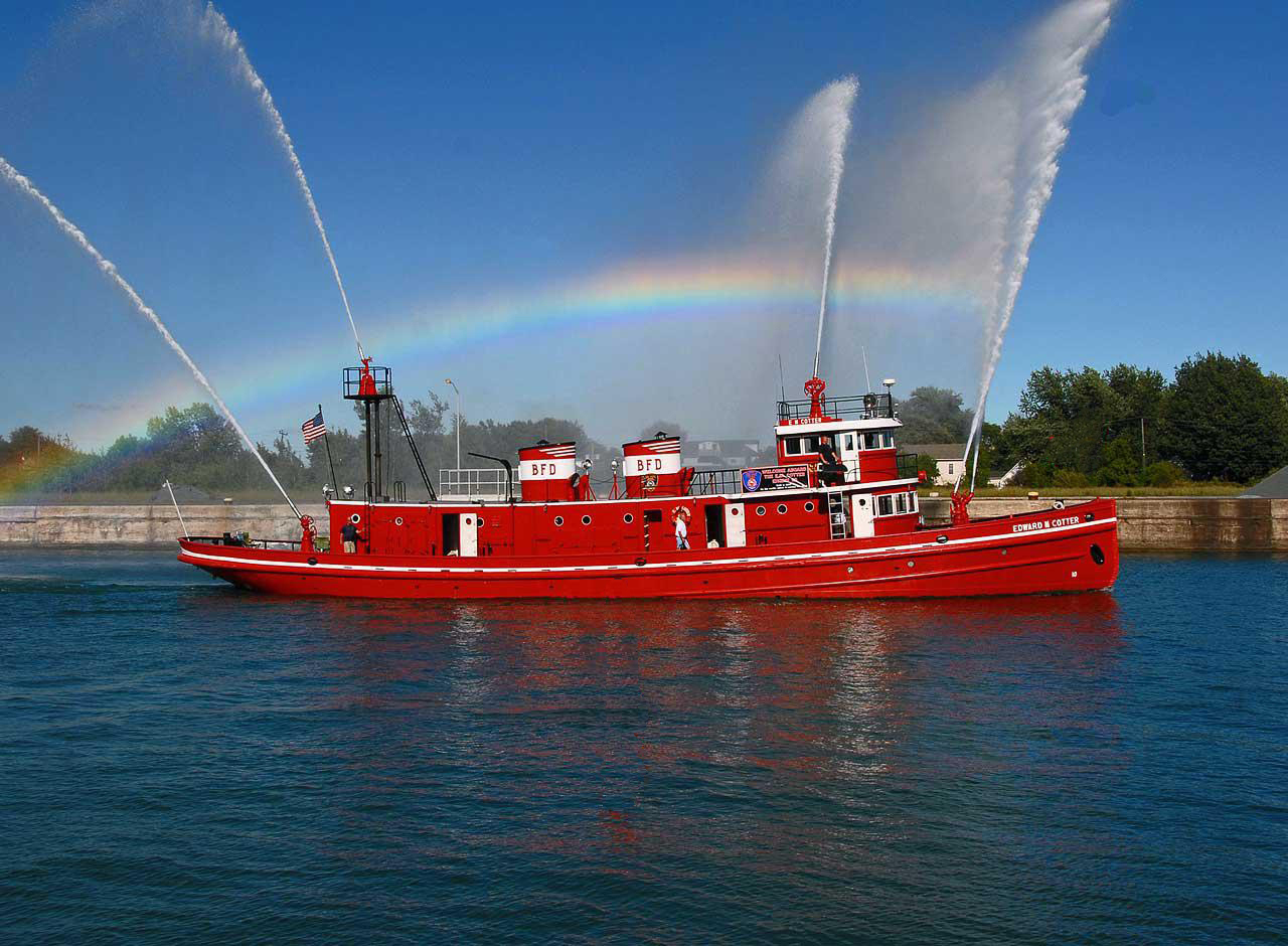 Gallery | Fireboat E.M. Cotter Conservancy, Inc.