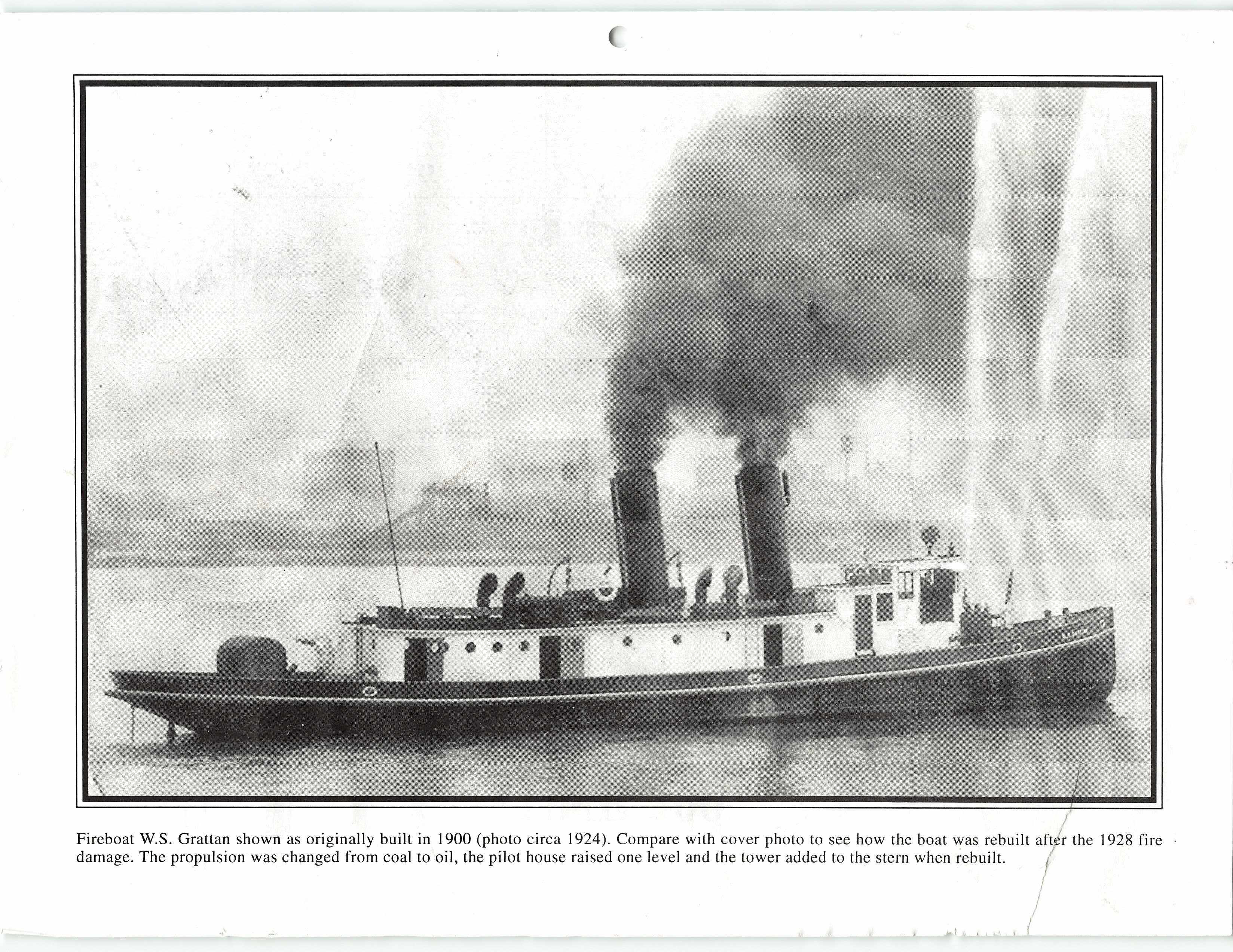 Gallery | Fireboat E.M. Cotter Conservancy, Inc.