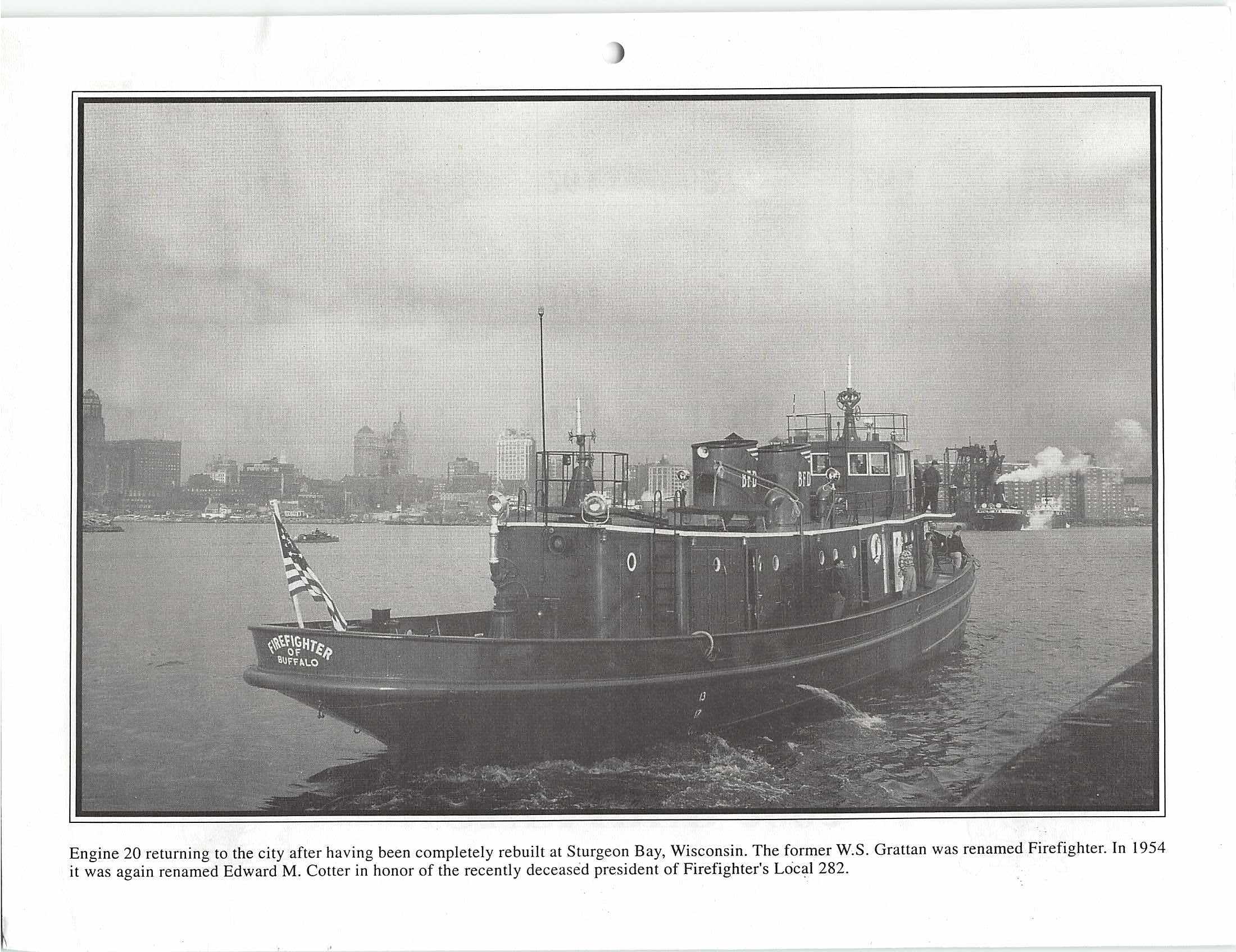 Gallery | Fireboat E.M. Cotter Conservancy, Inc.