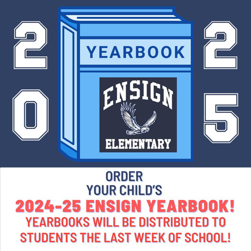 Ensign Yearbook - READ DESCRIPTION FOR INSTRUCTIONS & ADD CHILD'S INFO ...