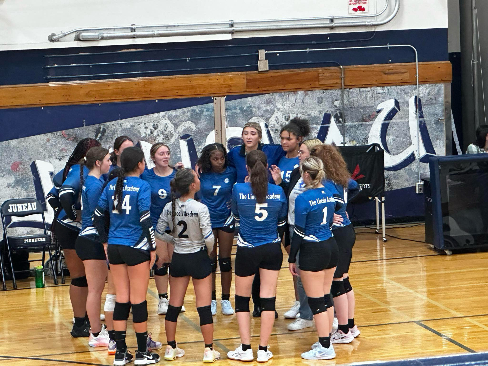 TLA Girls Volleyball Wins First Varsity Match