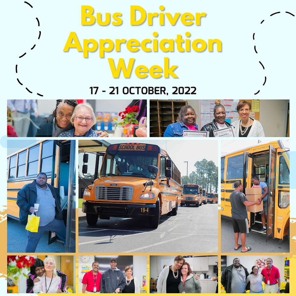 BCSD Celebrates Georgia School Bus Driver Appreciation Week