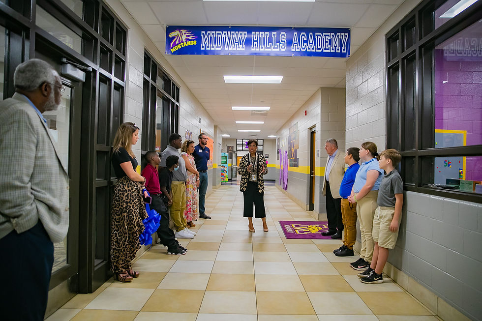 Midway Hills Academy and Midway Hills Primary Show ESPLOST Dollars At Work