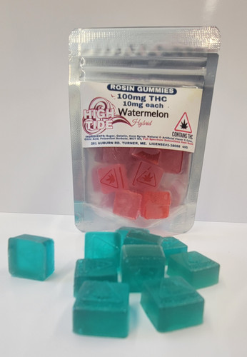 Rosin Gummies 100mg | High Tide Edibles