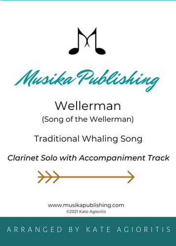 Wellerman - Clarinet Solo with Accompaniment Track | Musika Publishing