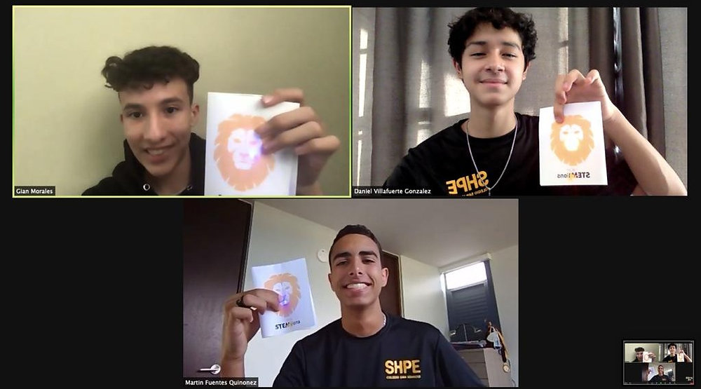 SHPE Jr. CSI activo durante la pandemia