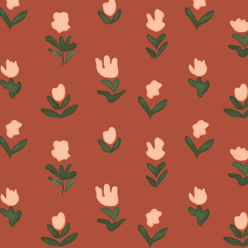 Little Wild Tulips in Earthy Pink | Ottoline.co.uk