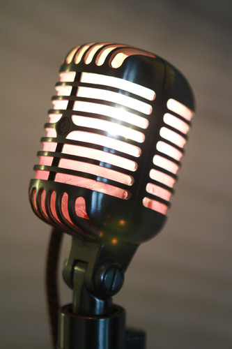 Shure 55 Mic Lamp | raphael-creations